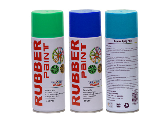 400ML de groene Rubberverf van de Laagnevel, Buitenblue.green, de rode ...